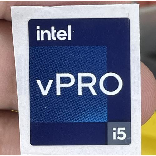 Jual Sticker stiker logo intel Core i5 vPro 12th gen ori - Kota ...