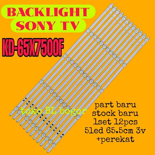 Jual LAMPU LED BL BACKLIGHT TV SONY 65 KD-65X7500F 65X7500F - Kota ...