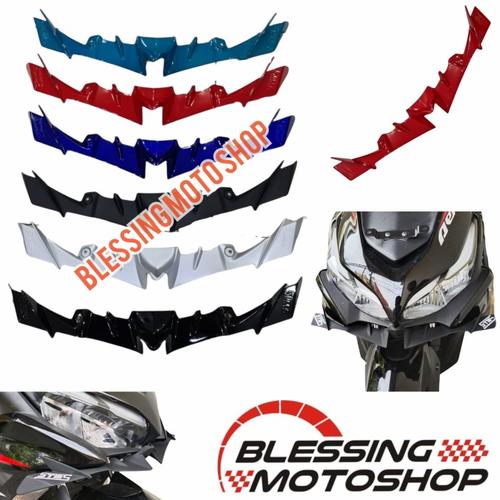 Jual winglet aerox new winglet aerox connected winglet sayap depan ...