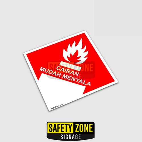 Jual STIKER SIMBOL LABEL K3 LIMBAH B3 HAZMAT CAIRAN MUDAH MENYALA ... Jual STIKER SIMBOL LABEL K3 LIMBAH B3 HAZMAT CAIRAN MUDAH MENYALA ...
