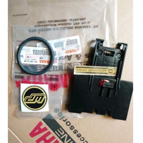 Jual COVER PLASTIK TUTUP BAGASI BOKS BOX AKI FINO MIO SOUL ORIGINAL ...