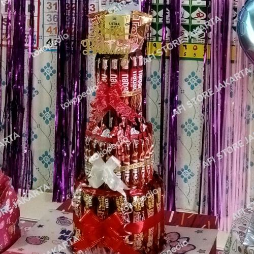 Jual tower snack snack tart l buket snackl bucket wisuda kue ualng ...
