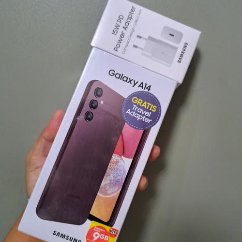 Jual Samsung A14 4G [ 6/128 gb ] Garansi resmi - Merah, Ram 4 - Kota ...
