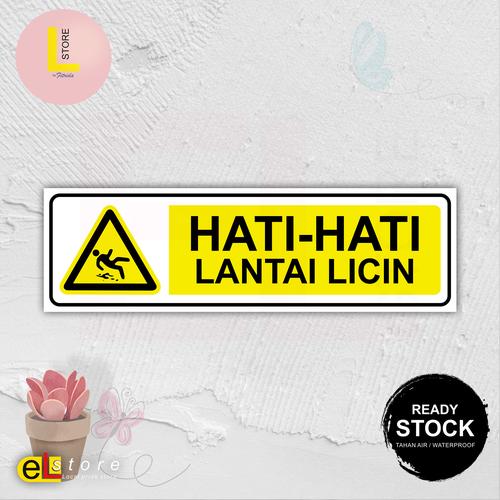 Jual STIKER SAFETY SIGN HATI-HATI LANTAI LICIN - Jakarta Barat - eL ... Jual STIKER SAFETY SIGN HATI-HATI LANTAI LICIN - Jakarta Barat - eL ...