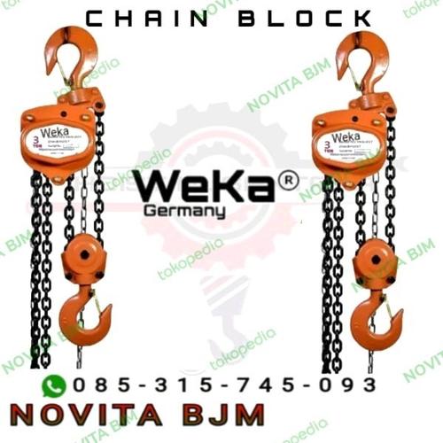Jual Chain Block Takel 3 ton x 12 Meter Weka Germany - Jakarta Barat ...