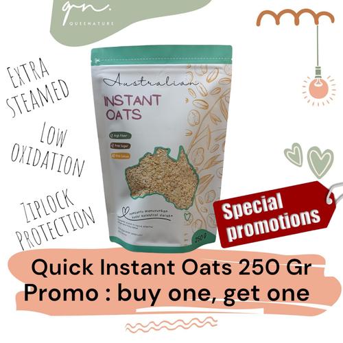 Jual Oats Australian Instants Oats instan Oat Menir Gandum Instan 1 kg ...