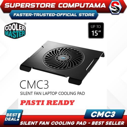 Jual Cooler Master Notepal CMC3 - Silent Fan Cooling Pad - Best Seller ...