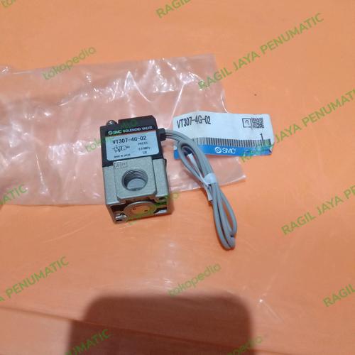 Jual SOLENOID VALVE SMC VT307-4G-02 1/4" AC220V - Jakarta Barat - RAGIL JAYA PENUMATIC | Tokopedia