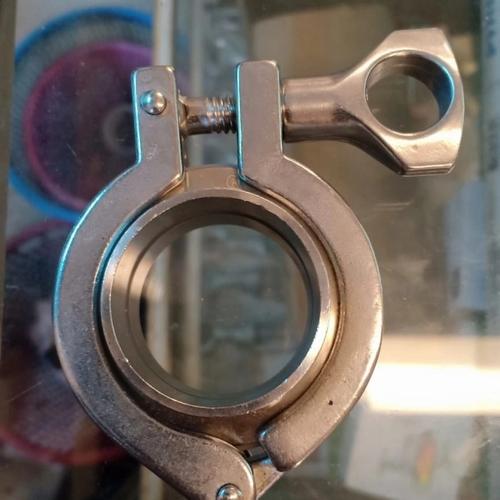 Jual klem ferrule set 4 inch dn 100 stainless ss 304 sanitary Tri clamp ...