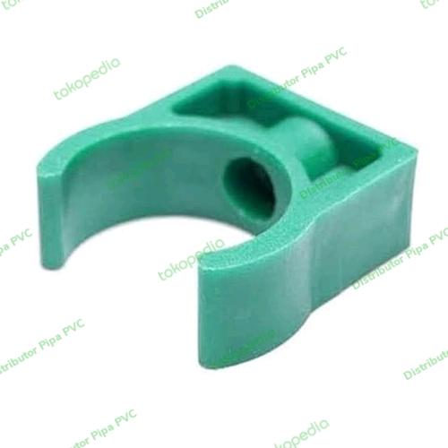 Jual Klem Pipa PPR 1/2 inch 20mm Pipe Clamp PPR Pipa Fitting PPR - Klem ...