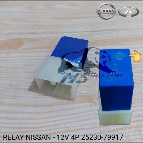 Jual RILAY RELAY BIRU MIYAMOTO NISAN XTRAIL SERENA 12 VOLT 4 PIN ...