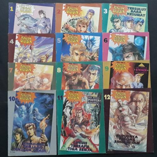 Jual PAKET KOLEKSI 51 KOMIK MANHUA SERIAL PUKULAN GELEDEK/TONY WONG ...