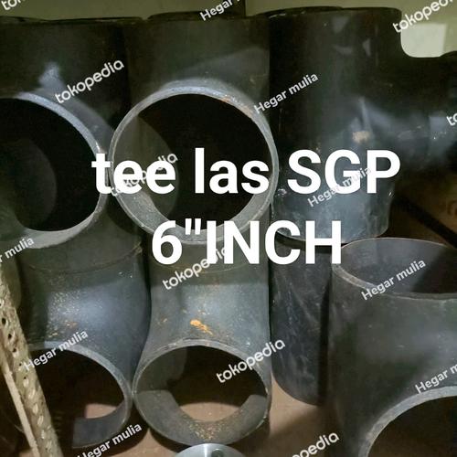 Jual Tee Las SGP 6"inch atw VLOK SOCK TEE 6"in Besi black stel ...