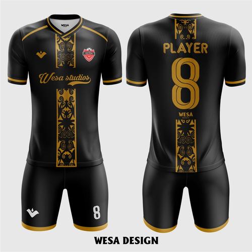 Jual Jersey futsal/sepakbola Golda Free custom full printing wesa ...