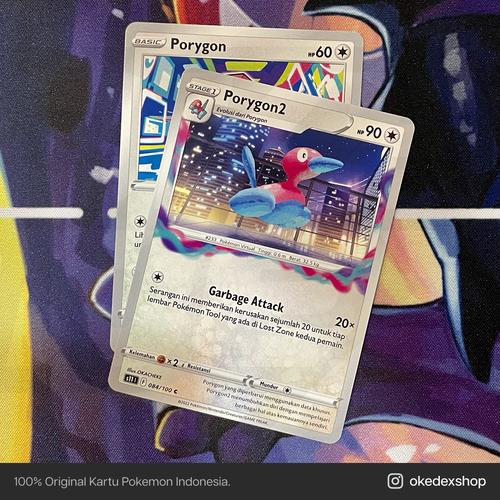 Jual Porygon2 C Evolution Line Pokemon Indonesia - Kota Tangerang ...