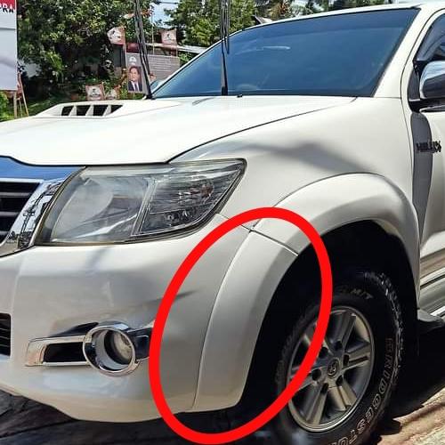 Jual Over fender Hilux Vigo 2011, 2012, 2013 & 2014 bagian sambungan ...
