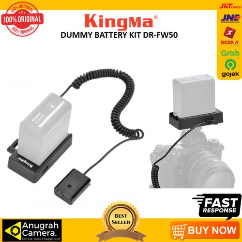 Jual KingMa Kit DR-FW50 Dummy Battery NP-FW50 with F Adapter Plate ...
