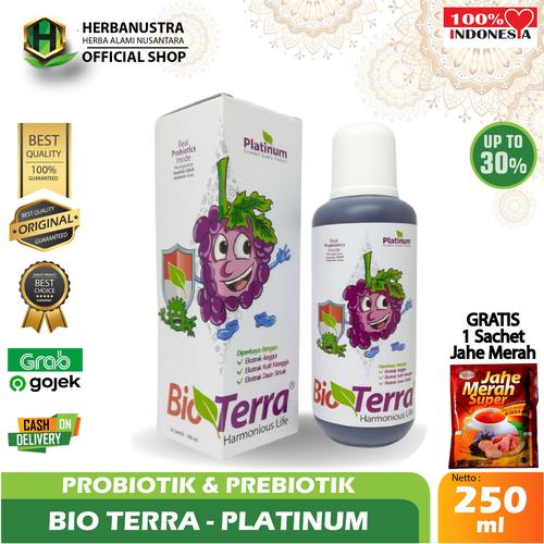 Jual Bio Terra Platinum | Bio Terra Prebiotik plus Probiotik | 250ml ...