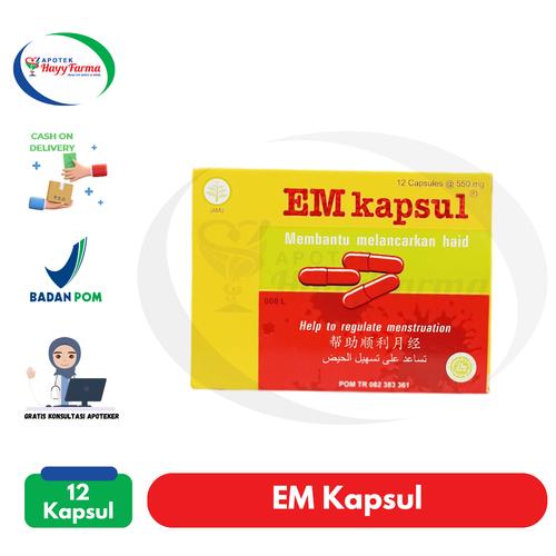 Jual EM Kapsul 12 kapsul - Kab. Serang - ApotekHayyFarma | Tokopedia