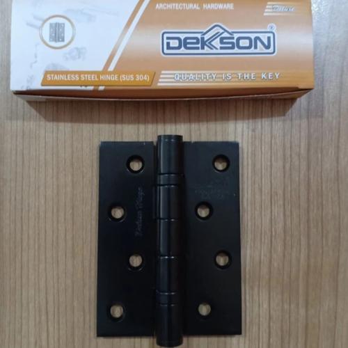 Jual engsel pintu dekson 4x3x3 2bb matt black engsel kupu2 dekson hitam ...