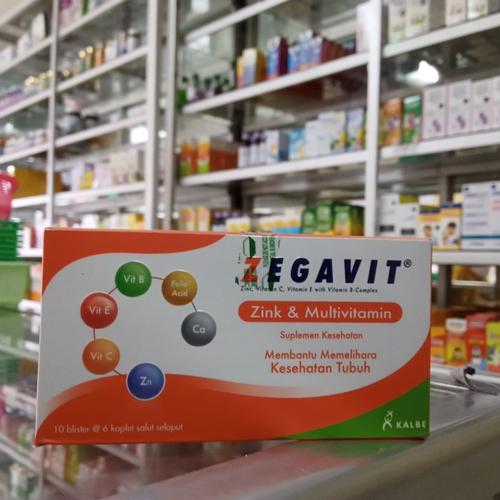 Jual ZEGAVIT Box 60 tablet Multivitamin & mineral - Kota Tangerang ...