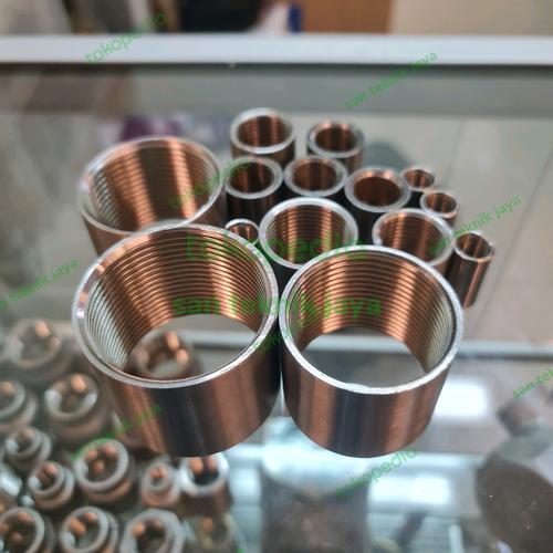 Jual pipa socket/ fitting sambungan Drat Dalam stainless SS 304 1/2 ...
