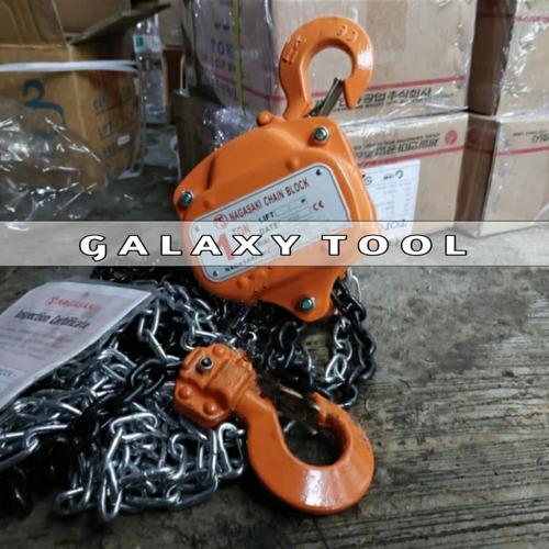 Jual Chain Block 1 Ton x 3 Meter Nagasaki Takel Manual Chain Hoist ...