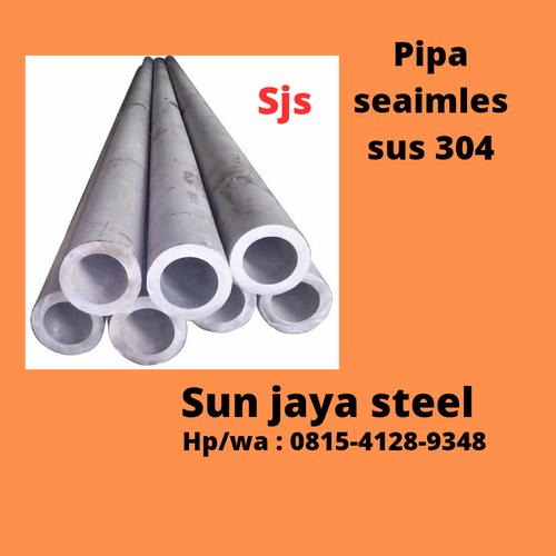 Jual PIPA SEAIMLESS SS304 4 INCH SCH 80 X 6M - Jakarta Barat - Sun jaya ...