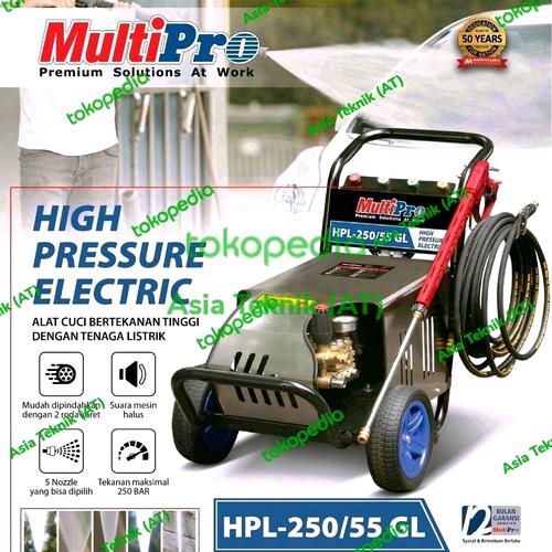Jual ELECTRIC HIGH PRESSURE WASHER 250 BAR HEAVY DUTY ORIGINAL MULTIPRO ...