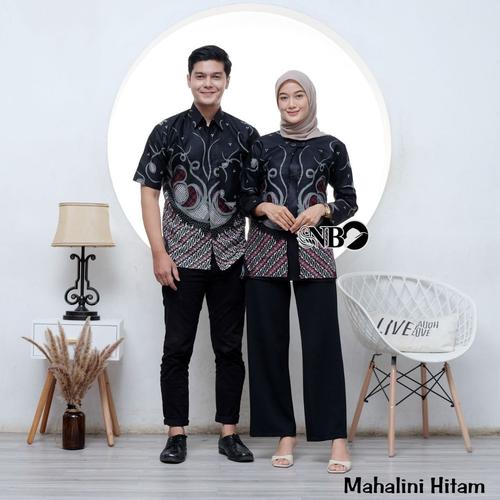 Jual Batik couple mama papa baju sepasang - couple hitam - Kota ...