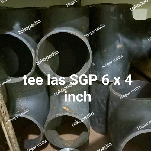 Jual Tee Las SGP 6 × 4"inch atw VLOK SOCK TEE 6x4"in Besi black stel ...