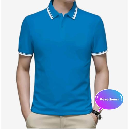 Jual Kaos Pria Polo Keah Warna PUTIH Lengan Pendek/Kaos Kerah Polos ...