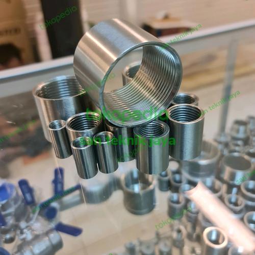Jual pipa socket/ fitting sambungan Drat Dalam stainless SS 304 1/8 ...
