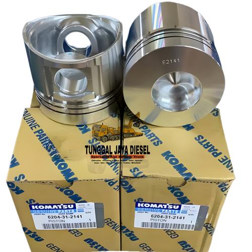 Jual Piston Seher 4D95 4D95L Komatsu PC75 PC75UU-3 PC78US-5 6204-31 ...
