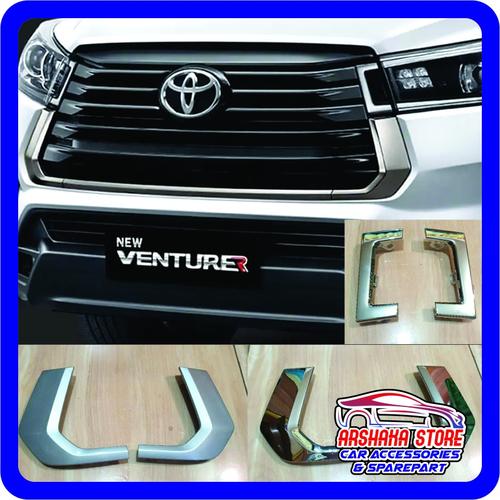 Jual List Grille Lis Gril Toyota Innova Reborn 2020 - Silver Bawah ...