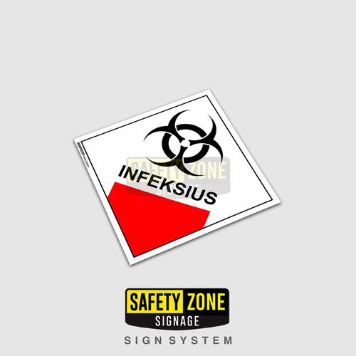 Jual STIKER SIMBOL LABEL K3 LIMBAH B3 HAZMAT INFEKSIUS - S - Jakarta ...