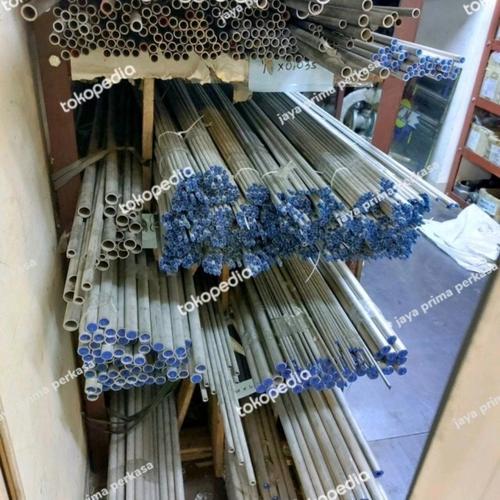 Jual Pipa Tubing / Pipe Tube Stainless 1/2 inch x 50cm SS 316 / SS316 ...