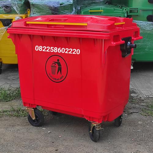 Jual Bak sampah besar plastik HDPE kap 660Liter - Kuning - Kota Bogor ...