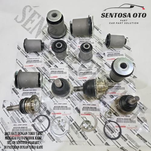 Jual Ball Joint Dan Bushing Arm Atas Bawah Innova Komplit Set 12pcs ...