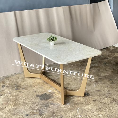 Jual Meja Makan Marmer Top Marmer Asli Minimalis - Kab. Jepara - WIJATI ...