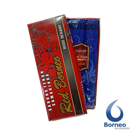 Jual Sarung Tenun Samarinda Motif Batik Kalimantan Red Borneo - Kota ...