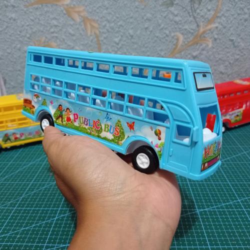 Jual Mainan Anak Bis Sekolah Bahan Plastik Mainan Anak Public Bus ...