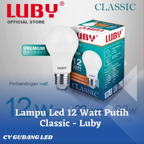 Jual Lampu Led 12 Watt Putih Classic Luby - Kab. Sleman - CV GUDANG LED ...