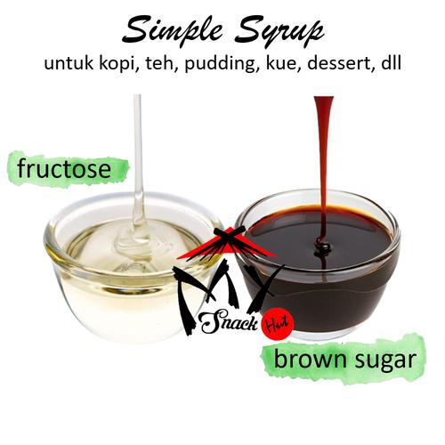 Jual SIMPLE SYRUP - BROWN SUGAR CAIR FRUCTOSE FRUKTOSA GULA MERAH SIRUP ...