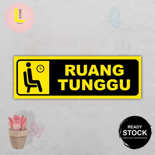 Jual STIKER RAMBU RUANG TUNGGU - Jakarta Barat - eL_fitstore | Tokopedia