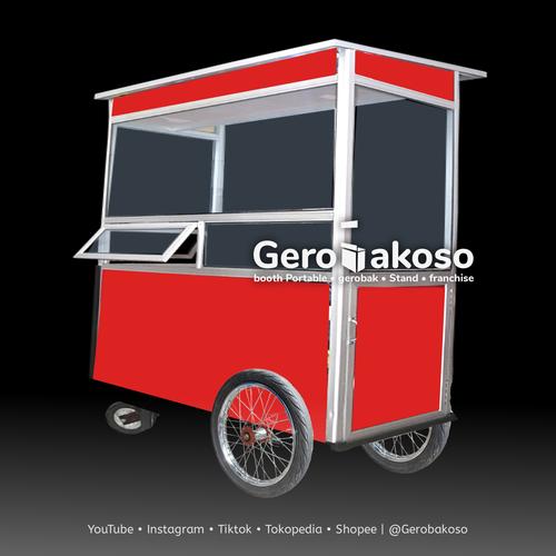 Jual Gerobak Alumunium / Gerobak Dorong / Gerobak Jualan / Gerobak ...