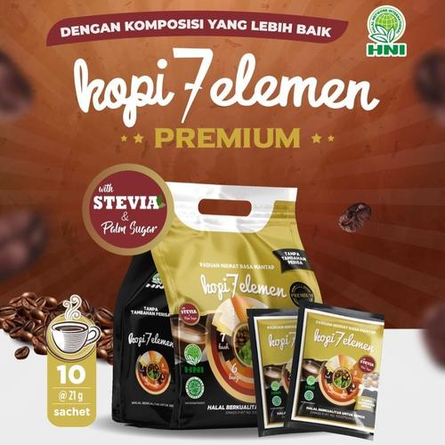 Jual Kopi 7 Elemen Premium With Stevia HNI HPAI - Jakarta Timur - HNI ...
