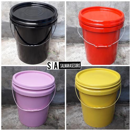 Jual Ember Plastik 20 Liter Tempat Sampah - Merah - Kota Depok - Salman ...