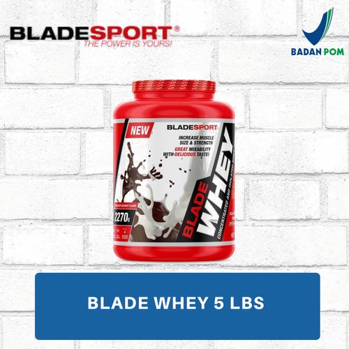 Jual Blade Whey Protein 5 Lbs Whey Protein Isolate Concentrate - Coklat ...