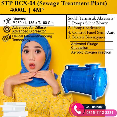Jual TANGKI STP BIOTECH BIOTANK 4000 Liter 4M3 - Kab. Tangerang ...